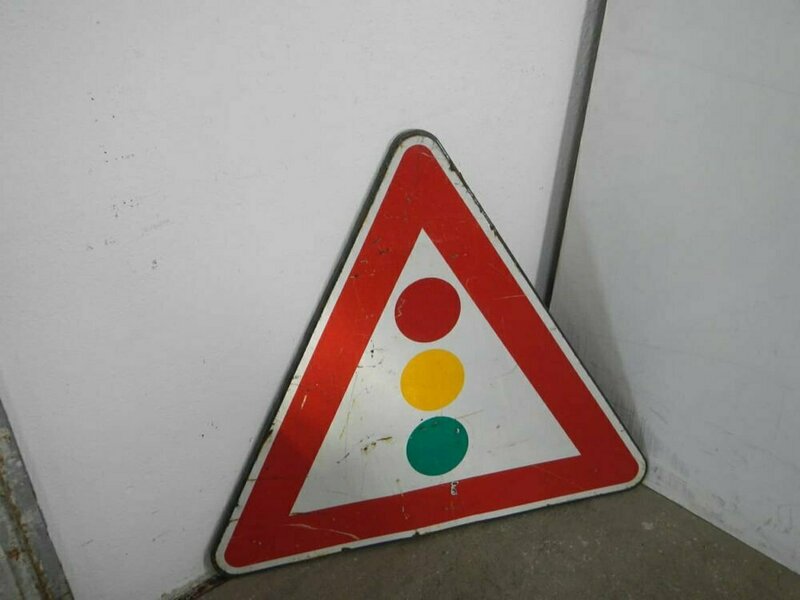 Vintage Road Signs, 80s, 1980s | Vinterior