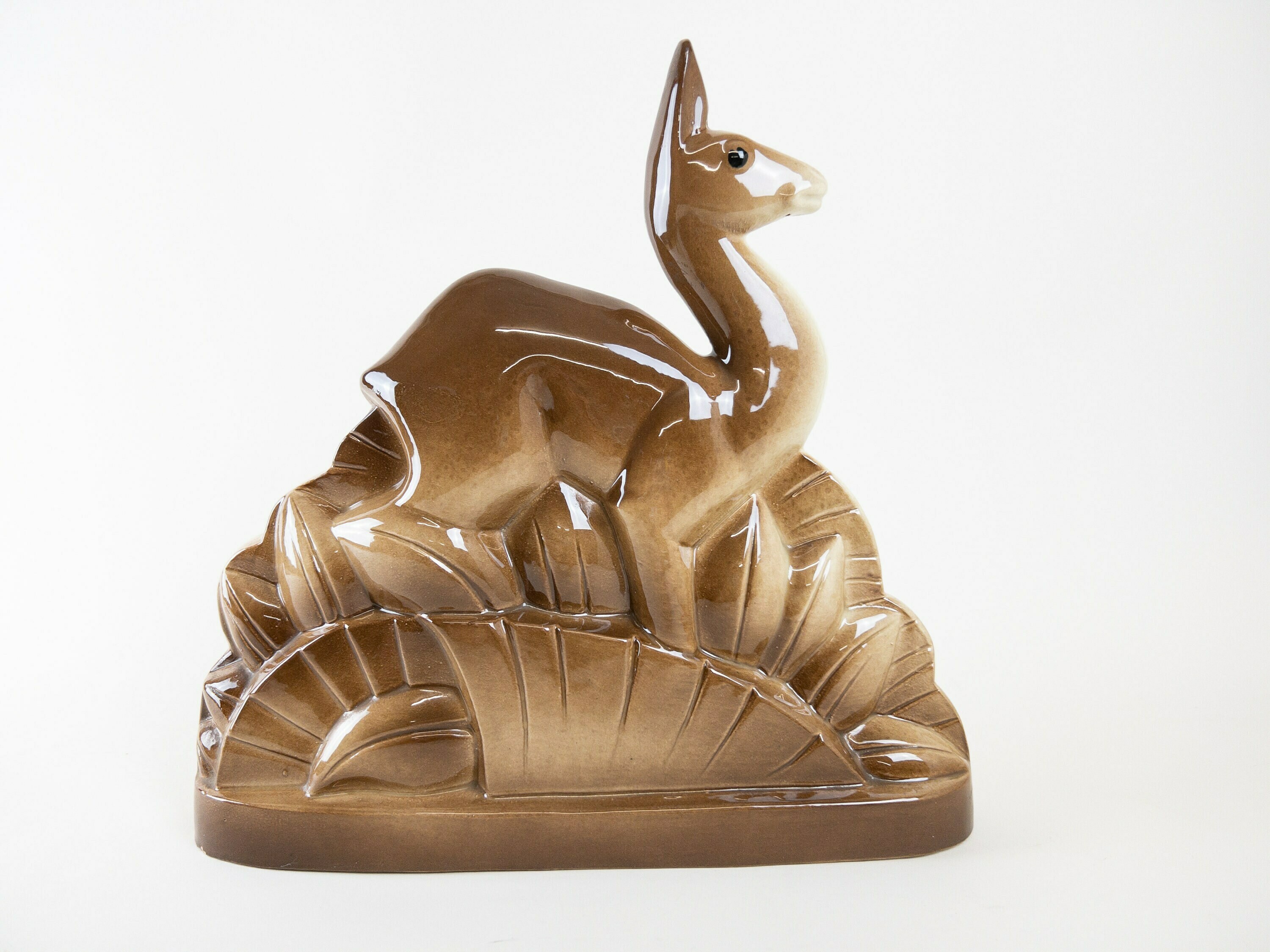 French Gazelle Figurine Charles Lemanceau Gazelle Sculpture Saint ...