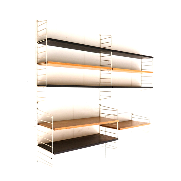 Vintage Wall Rack / Wall System By Nisse Strinning For String Ab Sweden ...