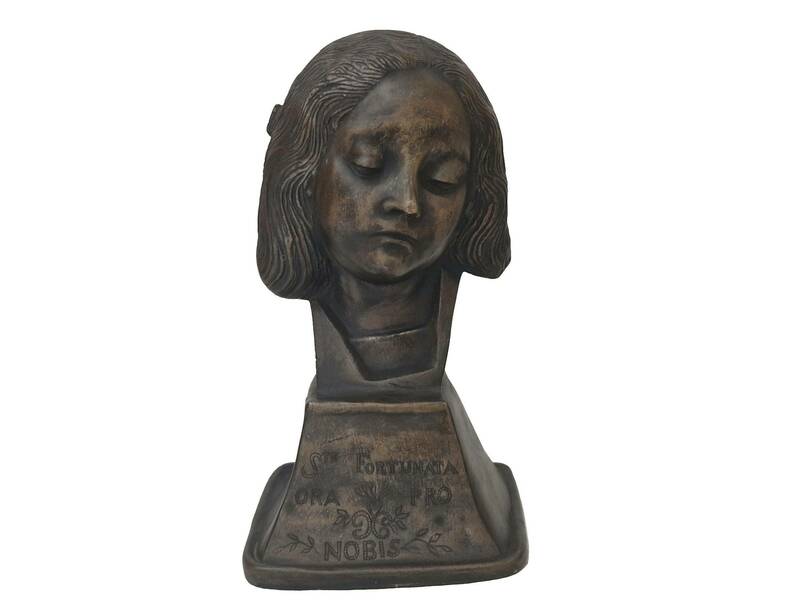 Saint Fortunata Bust Statue, Louvre Museum Reproduction Of Antique ...