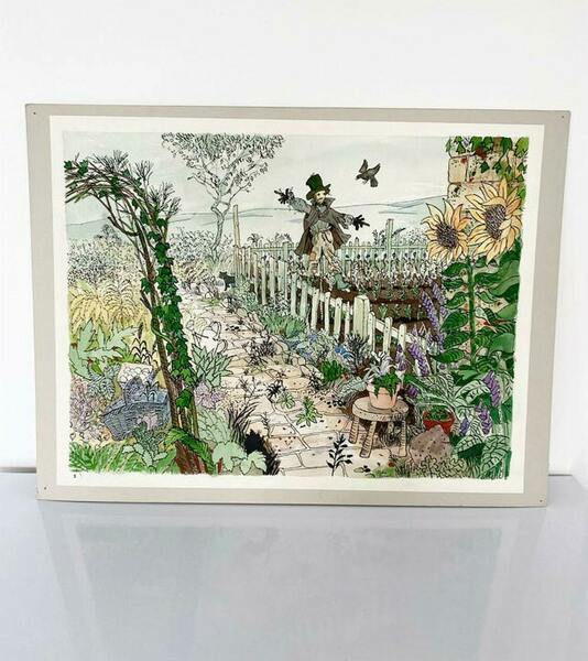 John Sewell Original Watercolour Illustration | Vinterior