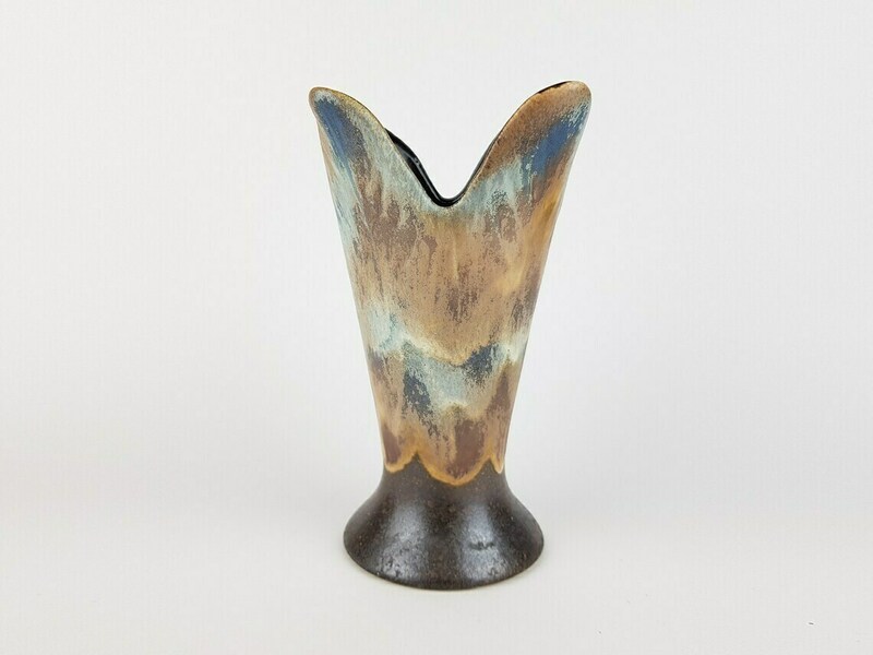 Vintage Dumler Und Breiden Drip Glaze Vase 054 20 West German Pottery ...