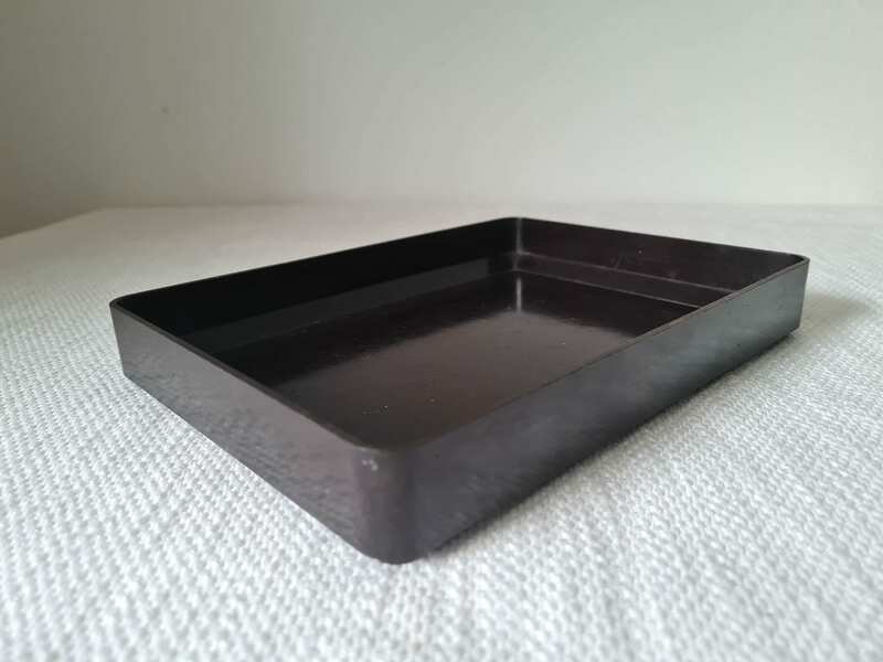 Vintage Mid Century Small Bakelite Tray 60s | Vinterior