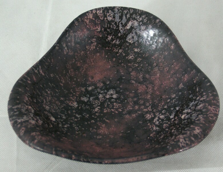 Vintage Lava Ceramic Plate, 1950s | Vinterior