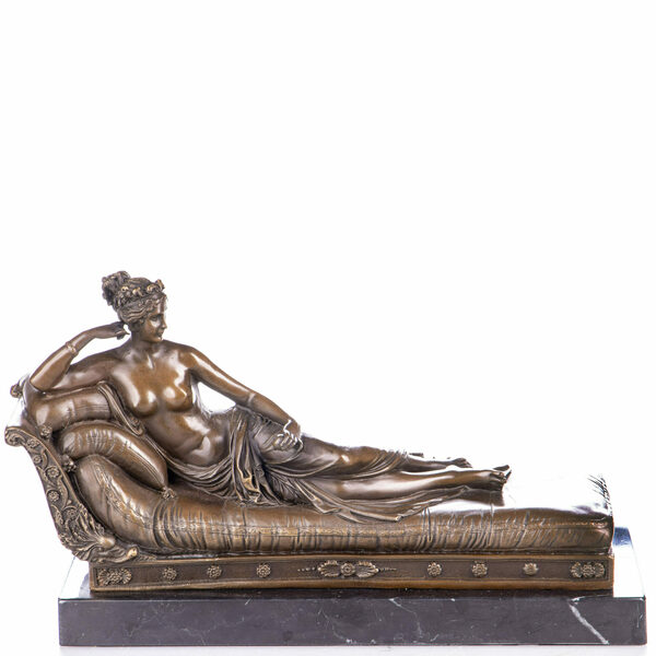 Italian Renaissance Style Bronze Sculpture Of Pauline Bonaparte “Venus ...