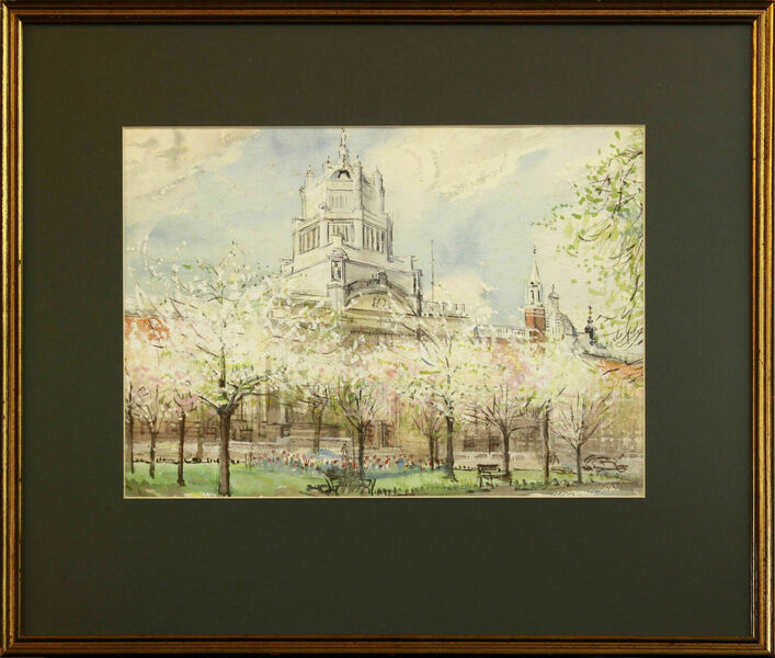 Watercolour By Lily Allsop. The Victoria And Albert Museum | Vinterior