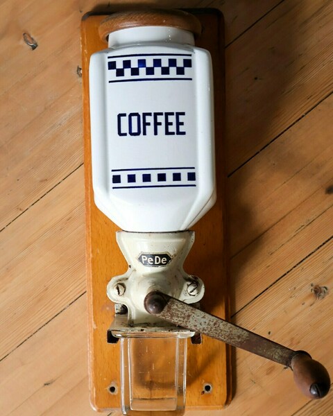 mounted coffee grinder