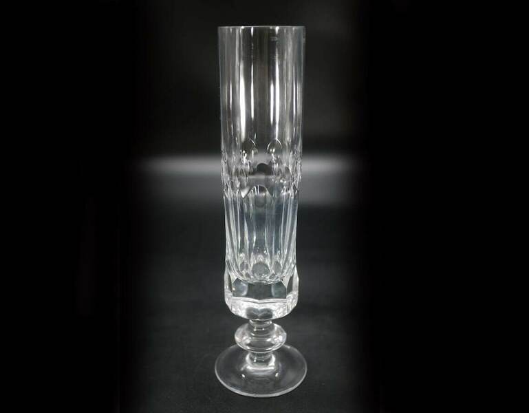 Vintage Sevres Crystal Stem Vase | Vinterior