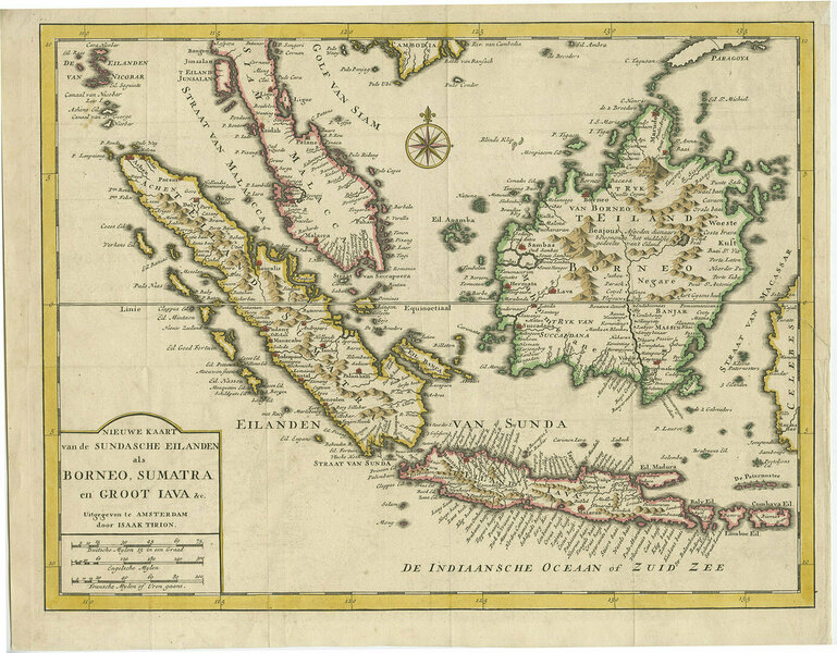 Borneo Island Map
