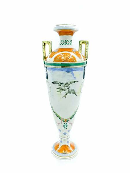 Tuscan Colonnata Ceramic Vase From The 1930s | Vinterior