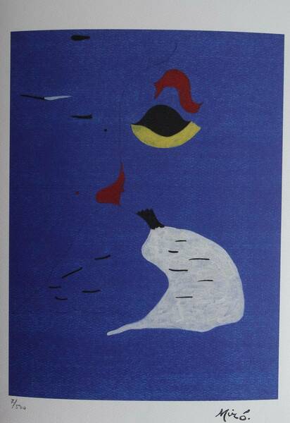 Fine Surrealist Limited Edition Print, Joan Miro, Signed & Numbered ...