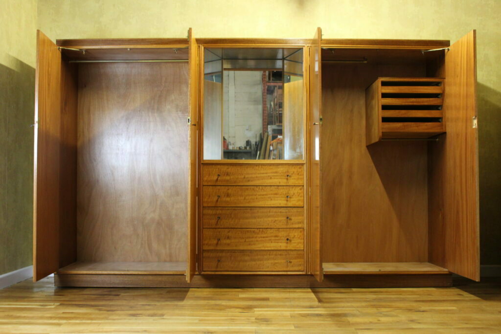 Rare Archie Shine Large Salisbury Wardrobe Bedroom Fitment C1960 ...
