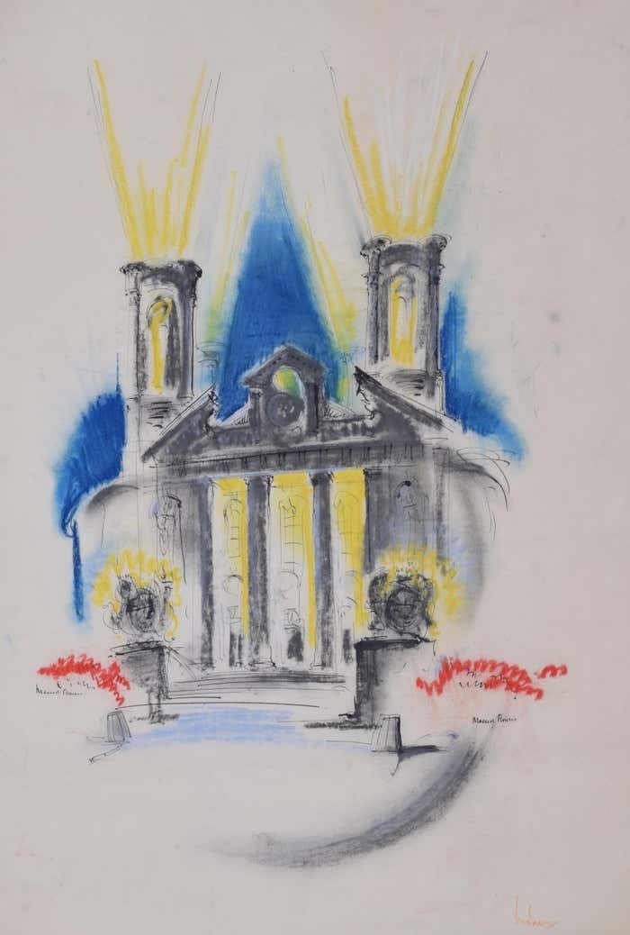 Proposal For St John's Smith Square Architectural Design By Louis Osman ...