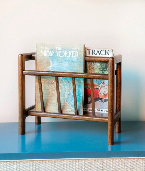 Magazine Rack Whitecap Teak Magazine And Utility Rack 62504