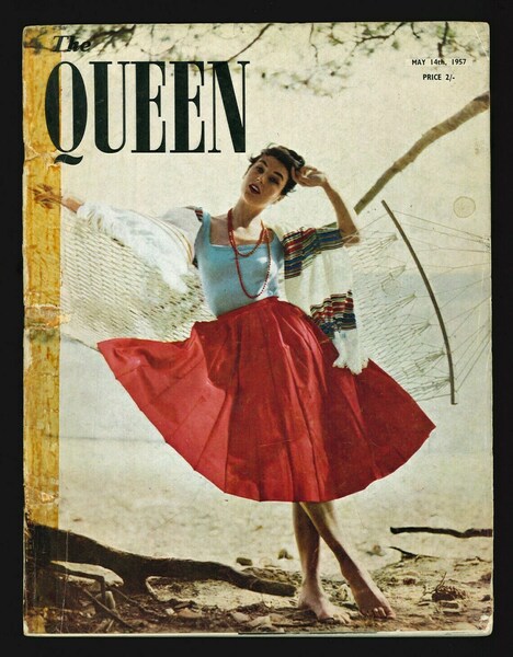 Queen Magazine May 14 1957 Original Vintage Fashion Magazine | Vinterior