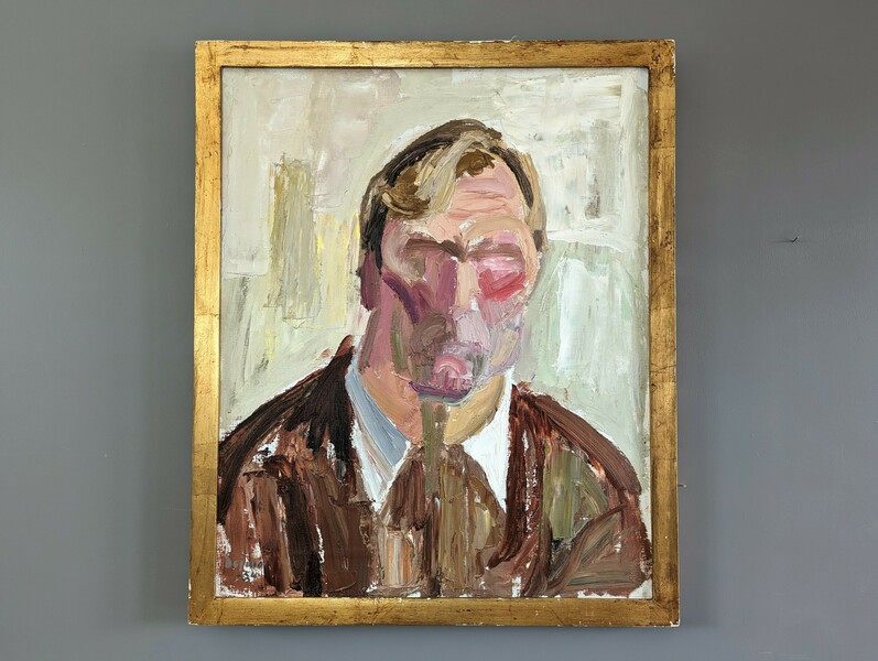 Portrait Of A Troubled Soul Oil Painting | Vinterior