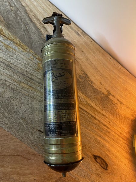 Antique fire extinguisher store