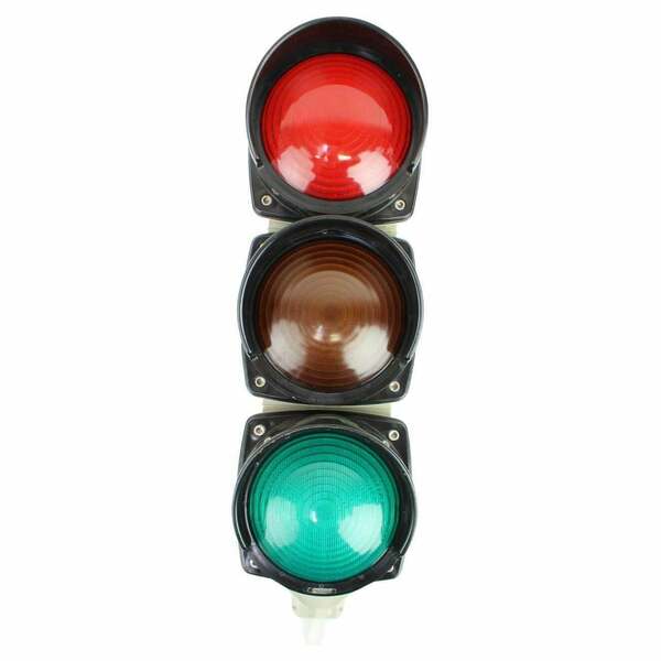 Rare Traffic Light From The 1970's, Czechoslovakia | Vinterior