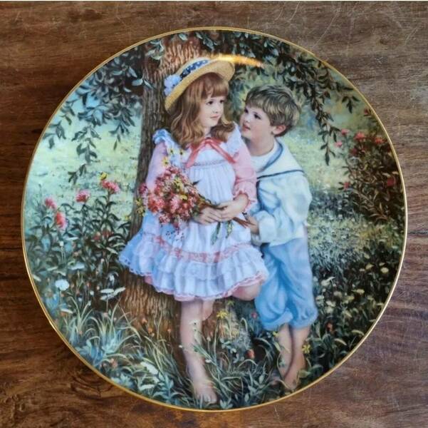 Sandra Kuck Little Boys Sandra Kuck Vintage 1991 Reco Hearts