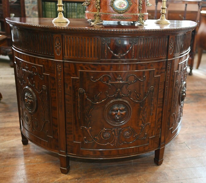 19th Century Cabinet Adam Revival Neo Classical Commode | Vinterior