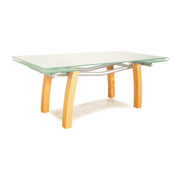Bonaldo Blitz Glass Dining Table Extendable 200/300 X 80 X 100 Cm ...