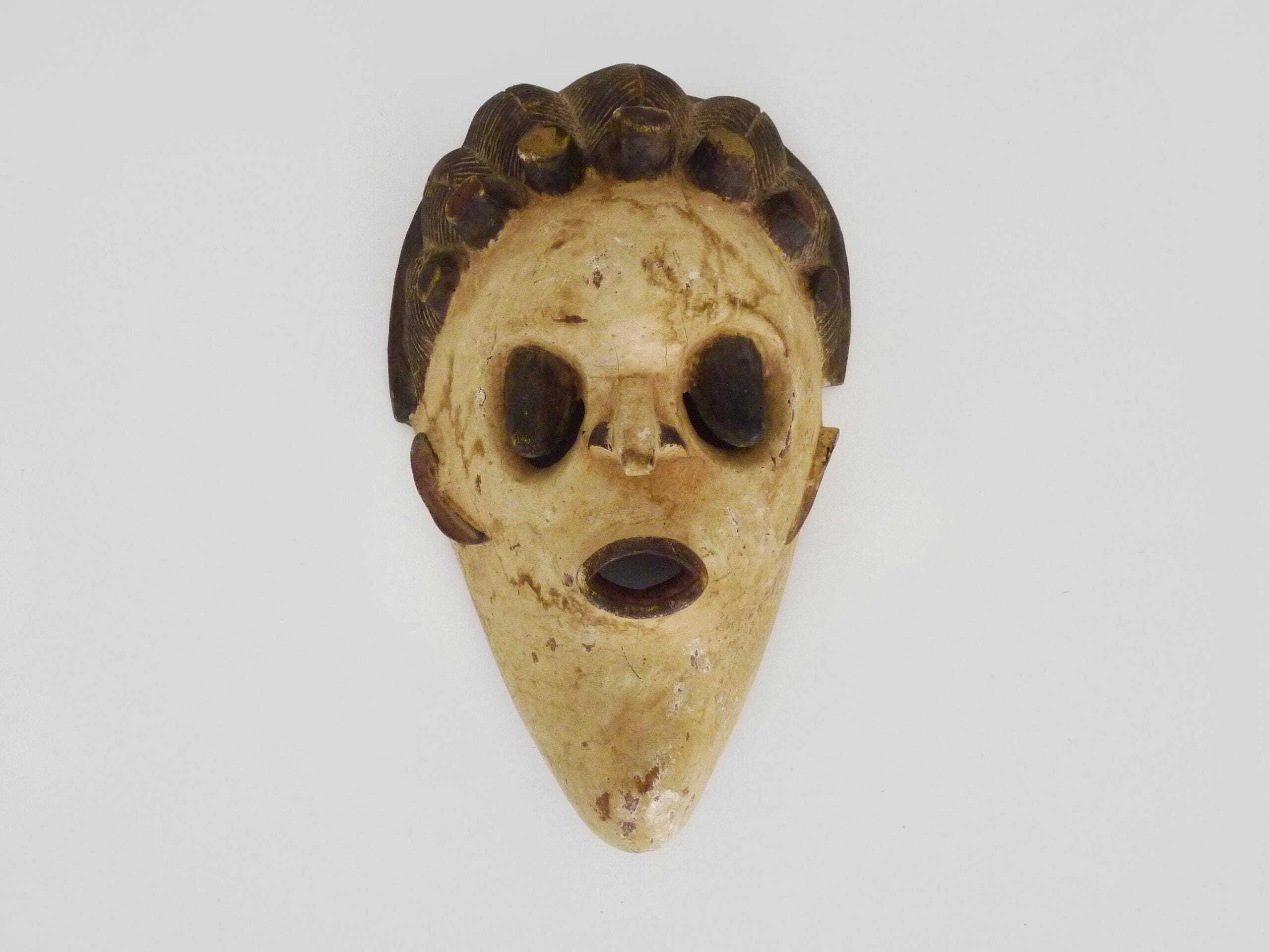 Old African Mask From Congo Africa African Tribal Art. 70s | Vinterior