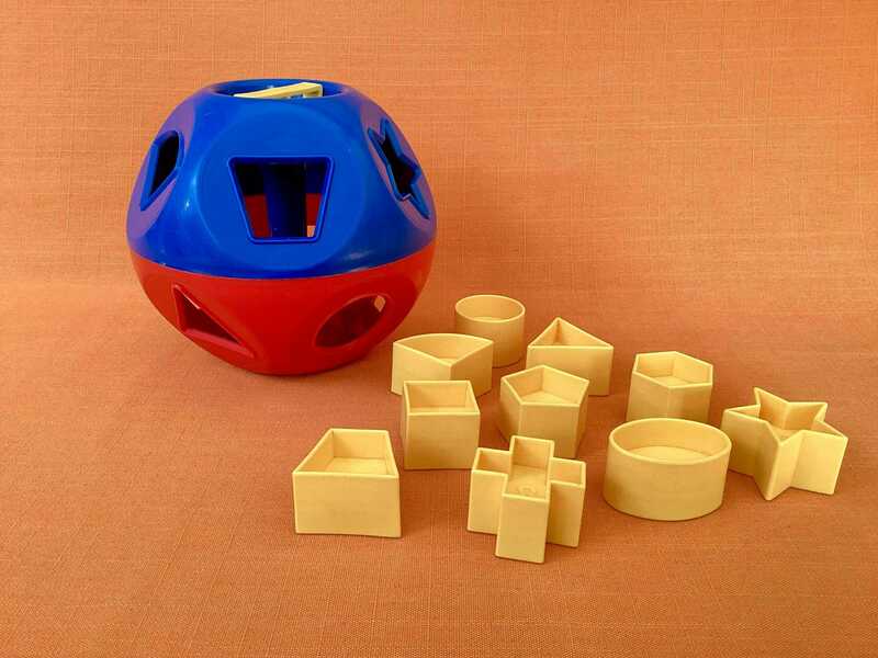 1970s Tupperware ‘Shape O Ball’, Retro Tupperware Shape Sorter, Vintage ...