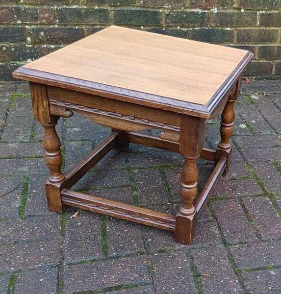 Early 1900s Small Oak Vintage Coffee Table Delightful, Useful ...