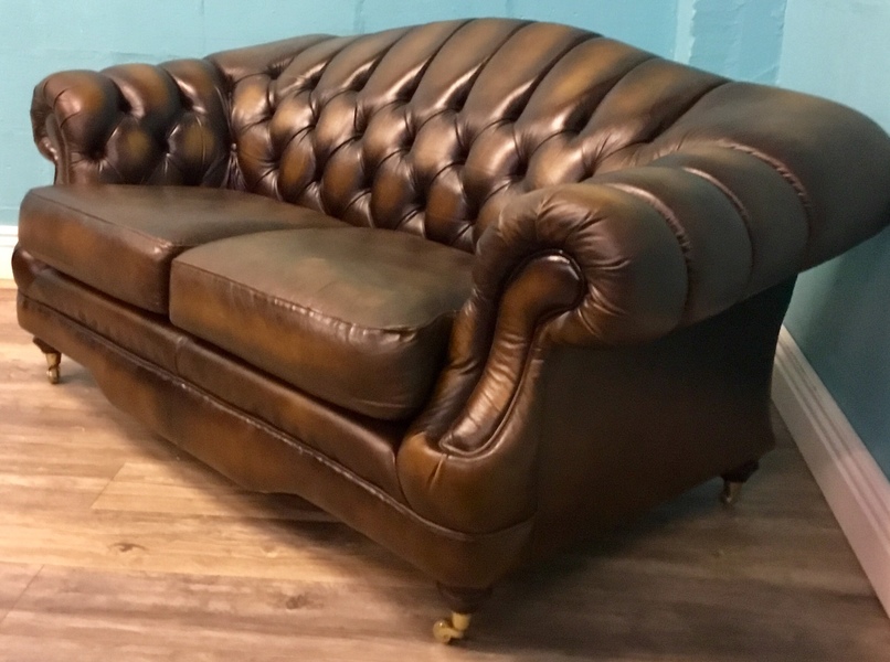 thomas lloyd brown leather sofas