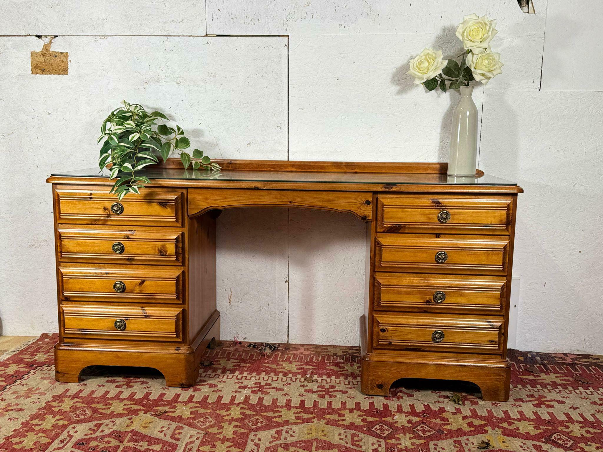Vintage Pine Dressing Table Curated Collection Vinterior
