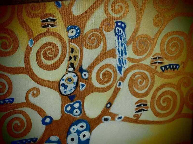 Gustav Klimt Tree Of Life Reproduction Of The Tree Of Life By Gustav