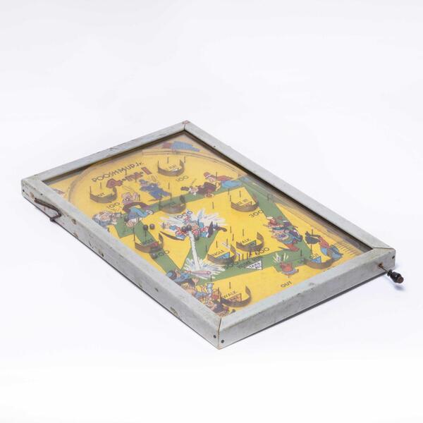 Rare American Mid Century Push Mud Jr Pinball Game – Bagatelle | Vinterior