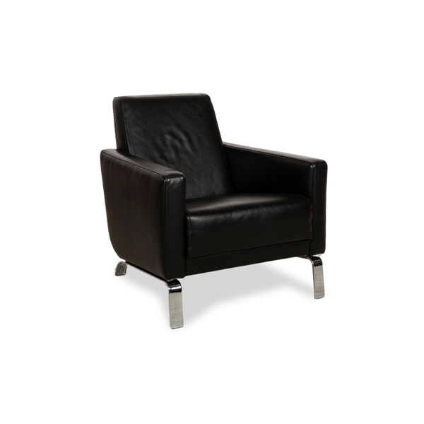 Boconcept Fly Leather Armchair Black | Vinterior