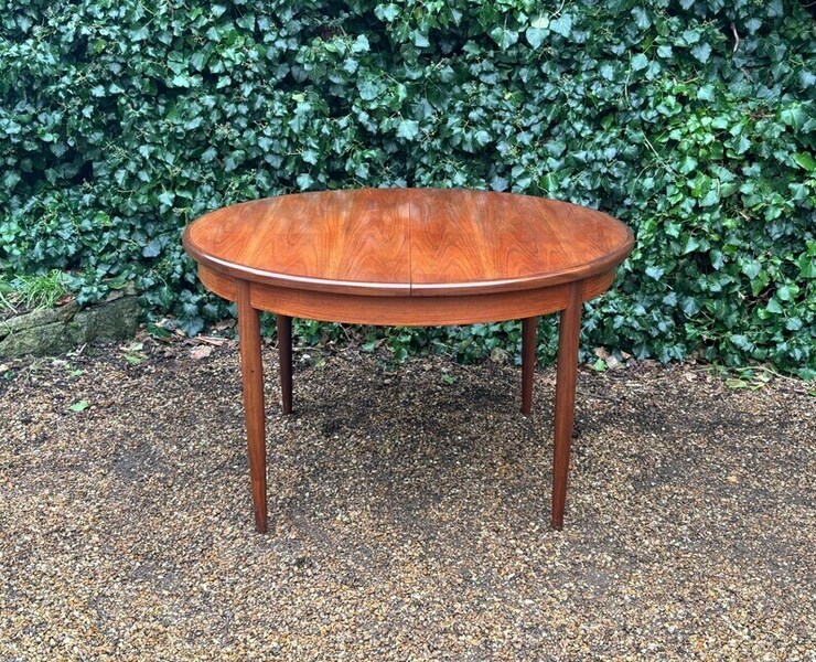 Vintage G Plan Fresco Round Extendable Dining Table G Plan Vinterior