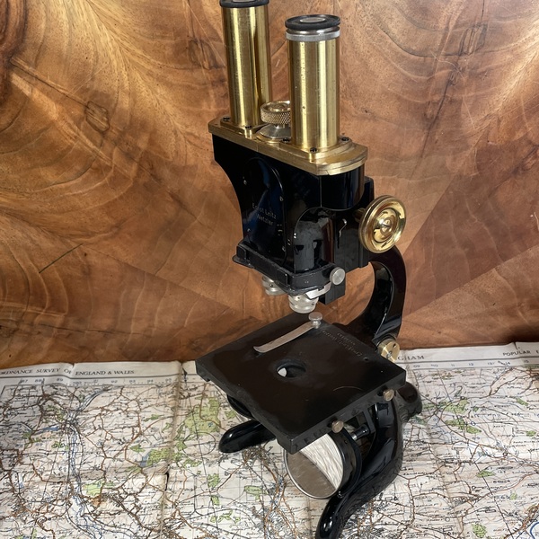 Binocular Microscope, 1920s, Vintage | Vinterior