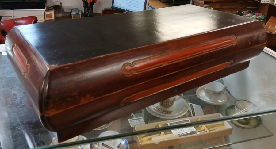Very Rare Antique Chinese Lacquered Wood Food Presentation/Tea Ceremony ...