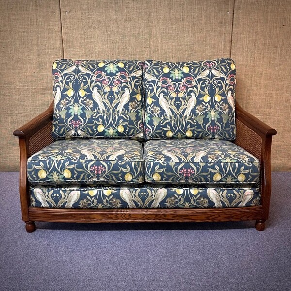 Ercol bergere 2 seater sofa store