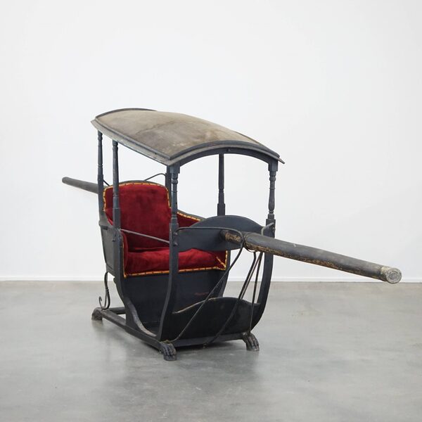 Unique Full Size Chair/Sedan Carriage From The Late 19th Century With ...