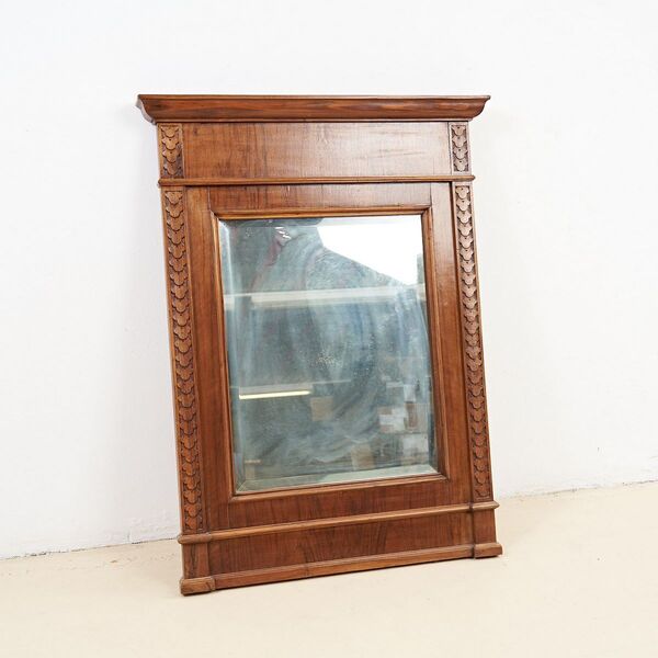 Vintage Wood Mirror, 1920s | Vinterior