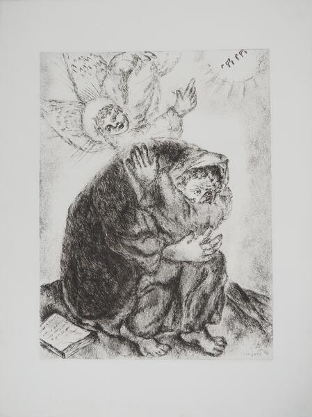 Marc Chagallbible : Isaiah's Prayer, 1939 Original Etching1939 | Marc ...