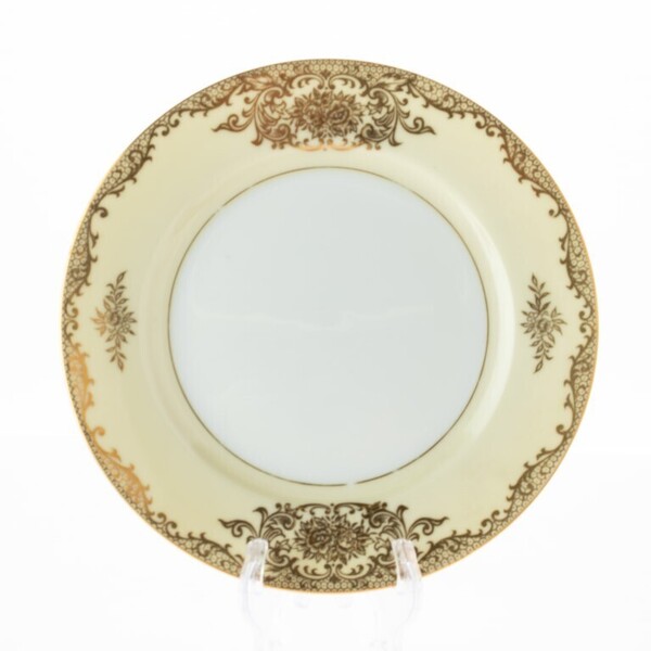 Art Deco Japanese Noritake Gilt Porcelain Ceramic Plate | Vinterior