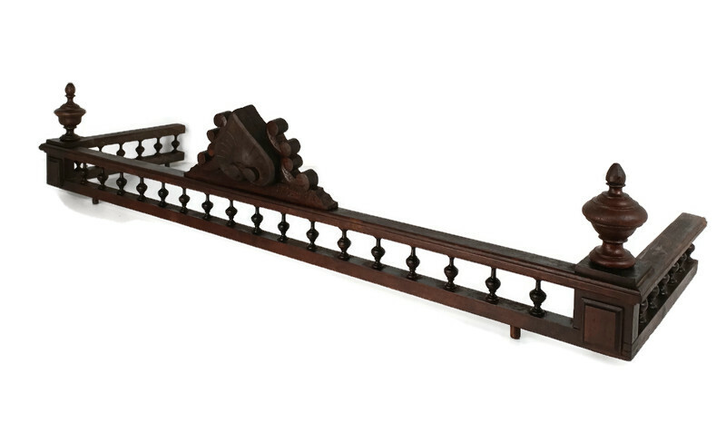 Xl Beautiful Hand Carved Wood Pediment Ornate Over Door Architectural ...