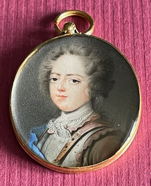 Miniature Portrait Of Henry Benedict Stuart | Vinterior