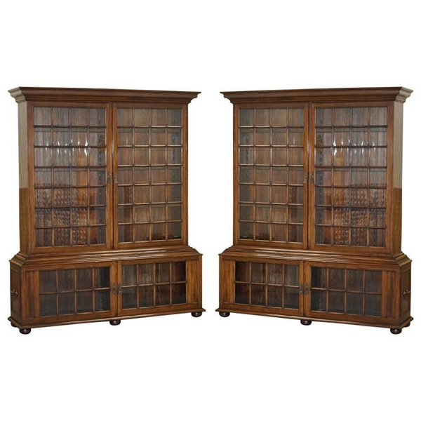 Pair Of Very Important Samuel Pepys 1666 Large Library Bookcases After ...