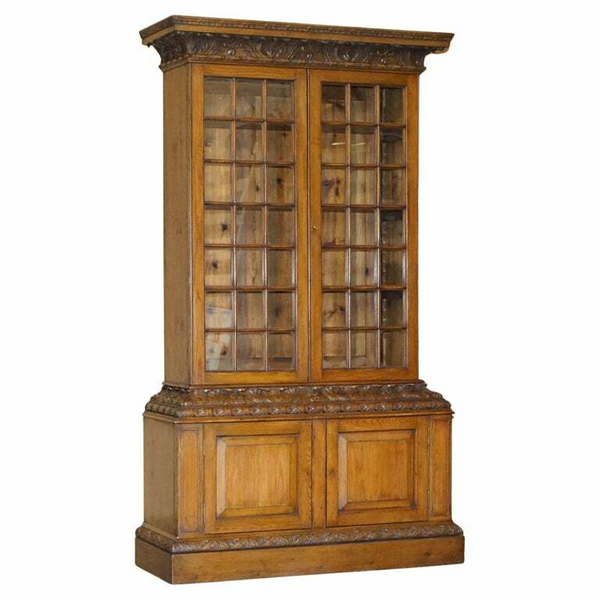 Very Important Antique Samuel Pepys 1666 Large Library Bookcase After ...