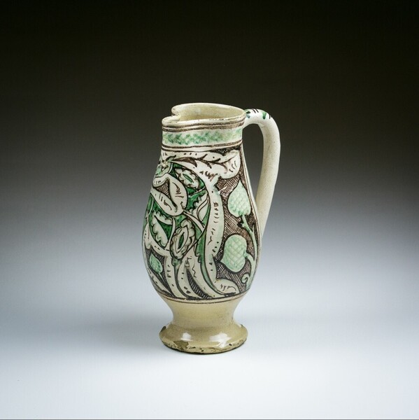 Medieval Tin Glazed Orvieto Jug | Vinterior