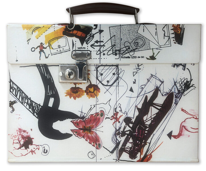 Rare Tinguely Book Including Signed Original Metamatic Drawing, 1973 ...