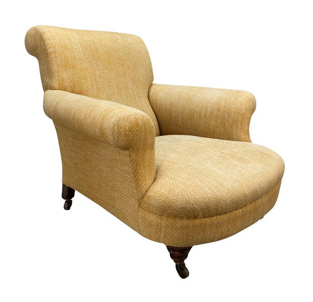 A Large English Howard & Sons Style Club Armchair | Vinterior