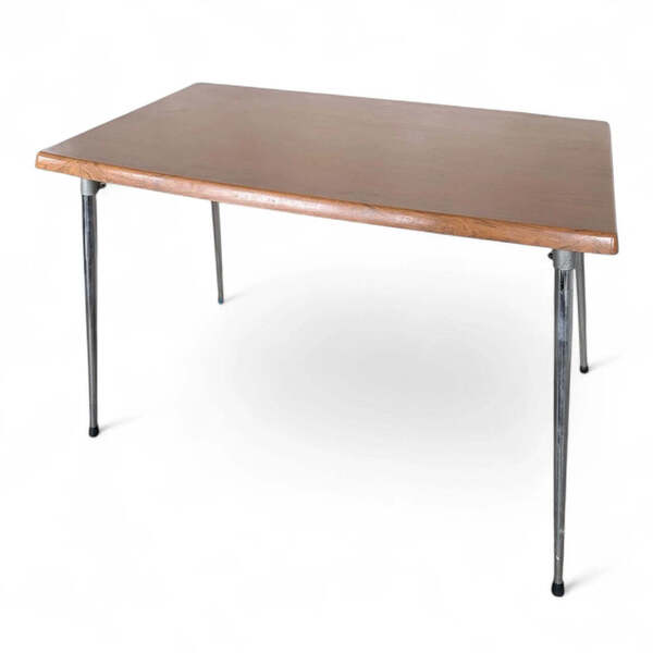 Formwood Dining Table | Mid Century Modern | Chrome Legs & Formica Top ...