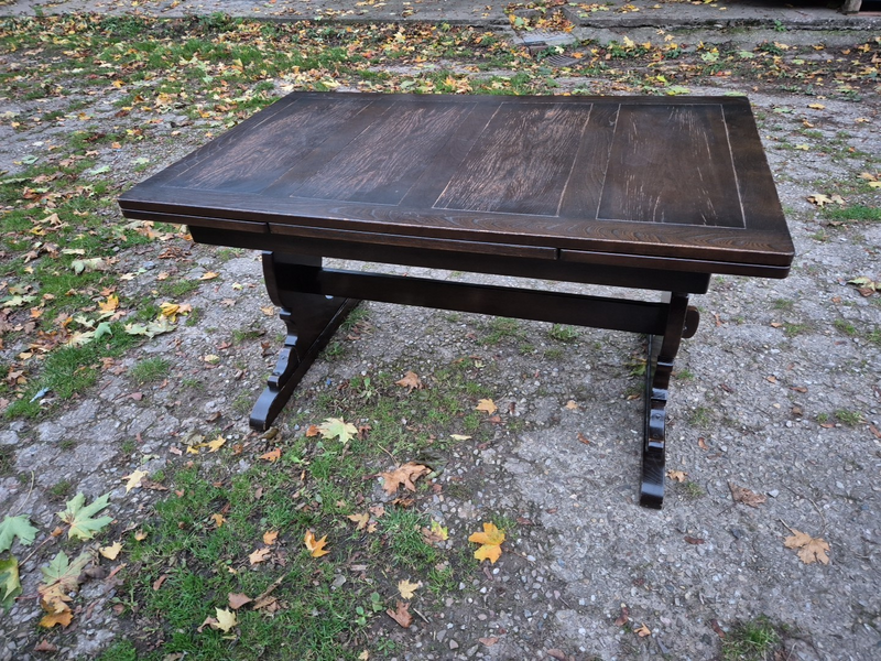 Vintage Ercol Draw Leaf Extending Dining Table Refrectory Base | Ercol ...